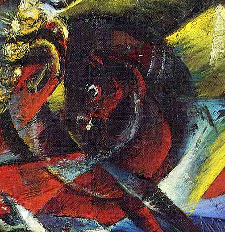 Otto Dix Self Portrait As Mars